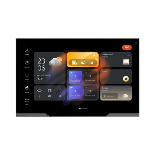 Akubela PHX1-KNX-EU HyPanel Supreme Android 12 Indoor Unit with 12.35 ...