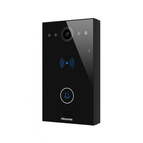 Akuvox E11R IP Door Phone with one Button, Video & RFID Card reader