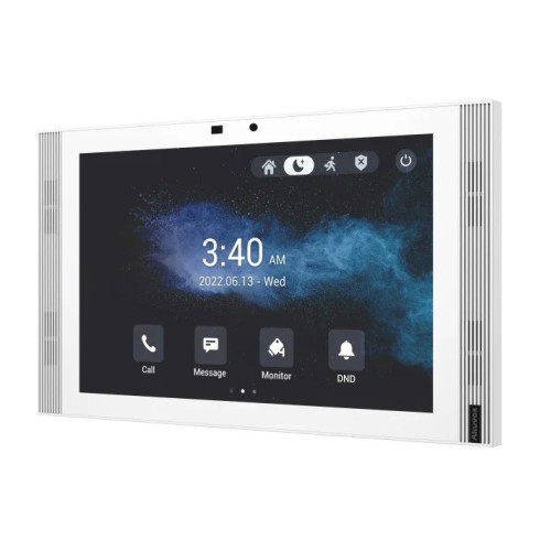 Akuvox S567A-White On-Wall Mounted Android 12 OS IP Indoor Monitor with ...