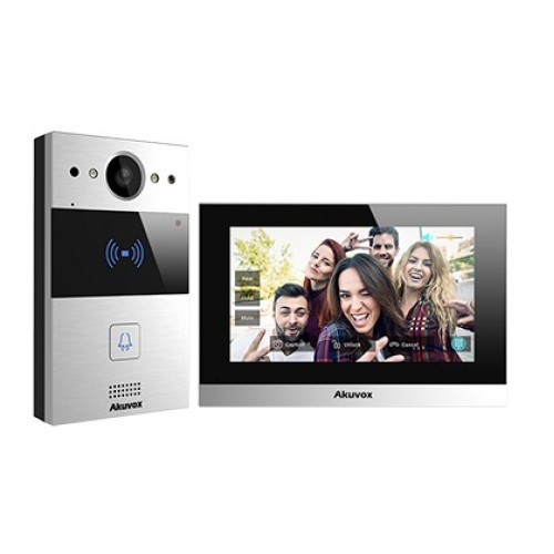 Akuvox 2-Wire IP Video Intercom Kit (C313W-2/R20A-2)
