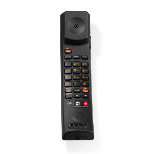 Alcatel Lucent - VTech S2411 Silver Black Contemporary SIP Wireless ...