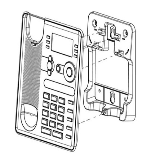 Alcatel Lucent 8008 Wall Mounting Kit - 3MG08013AA